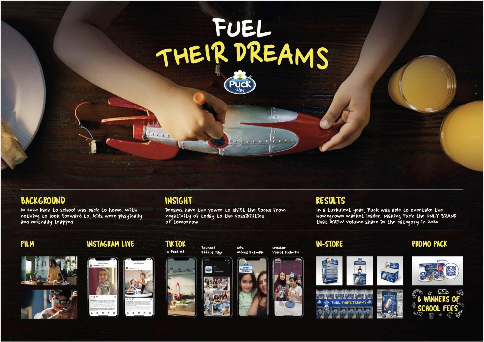 Fuel their dreams – MENA Effie